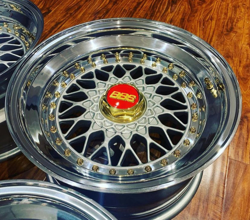 16” Double step BBS RS 4x100 non drilled bolt pattern. – ozrims